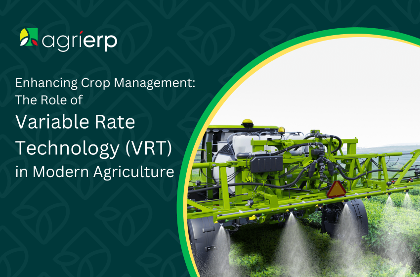 Boosting Modern Agriculture by Variable Rate Technology (VRT)