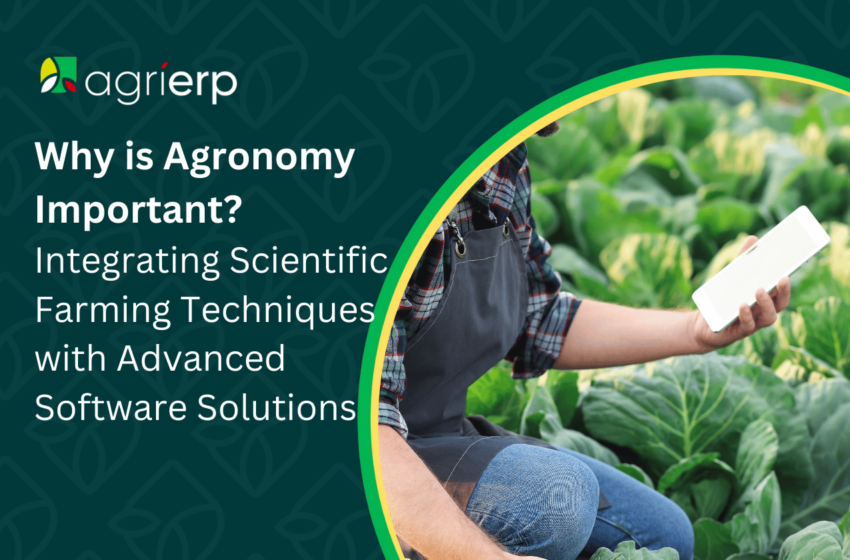 Why is Agronomy Important? Integrating Scientific Farming Techniques ...