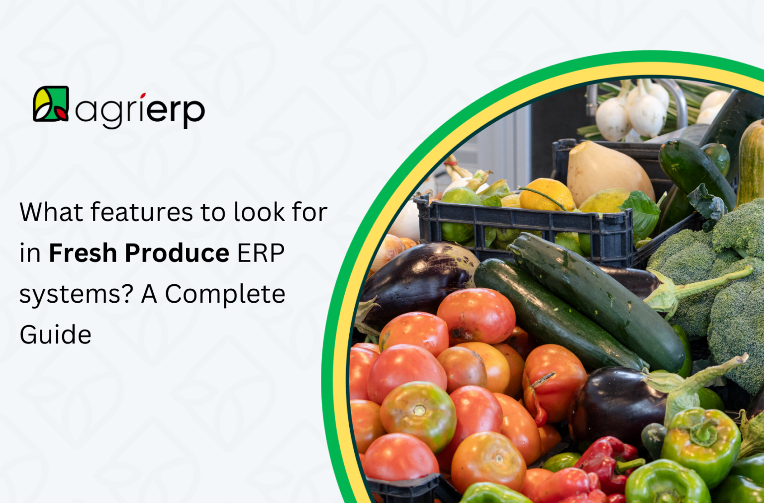 What features to look for in Fresh Produce ERP systems? A Complete Guide