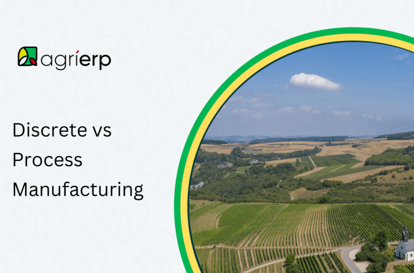 Discrete vs Process Manufacturing