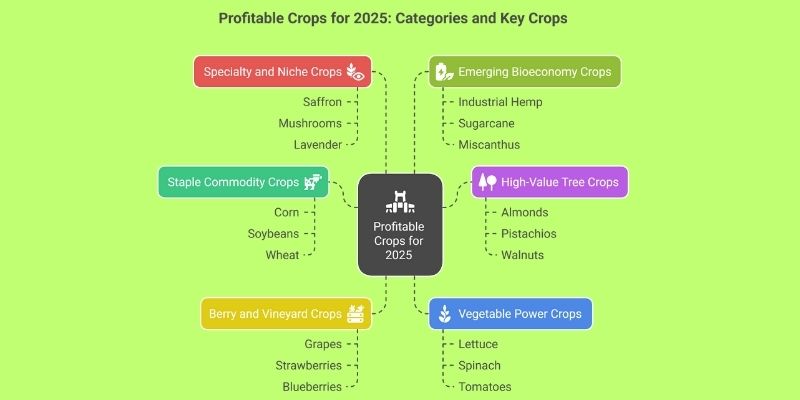 Most Profitable Crops in 2025: Boost Your Farm’s Revenue