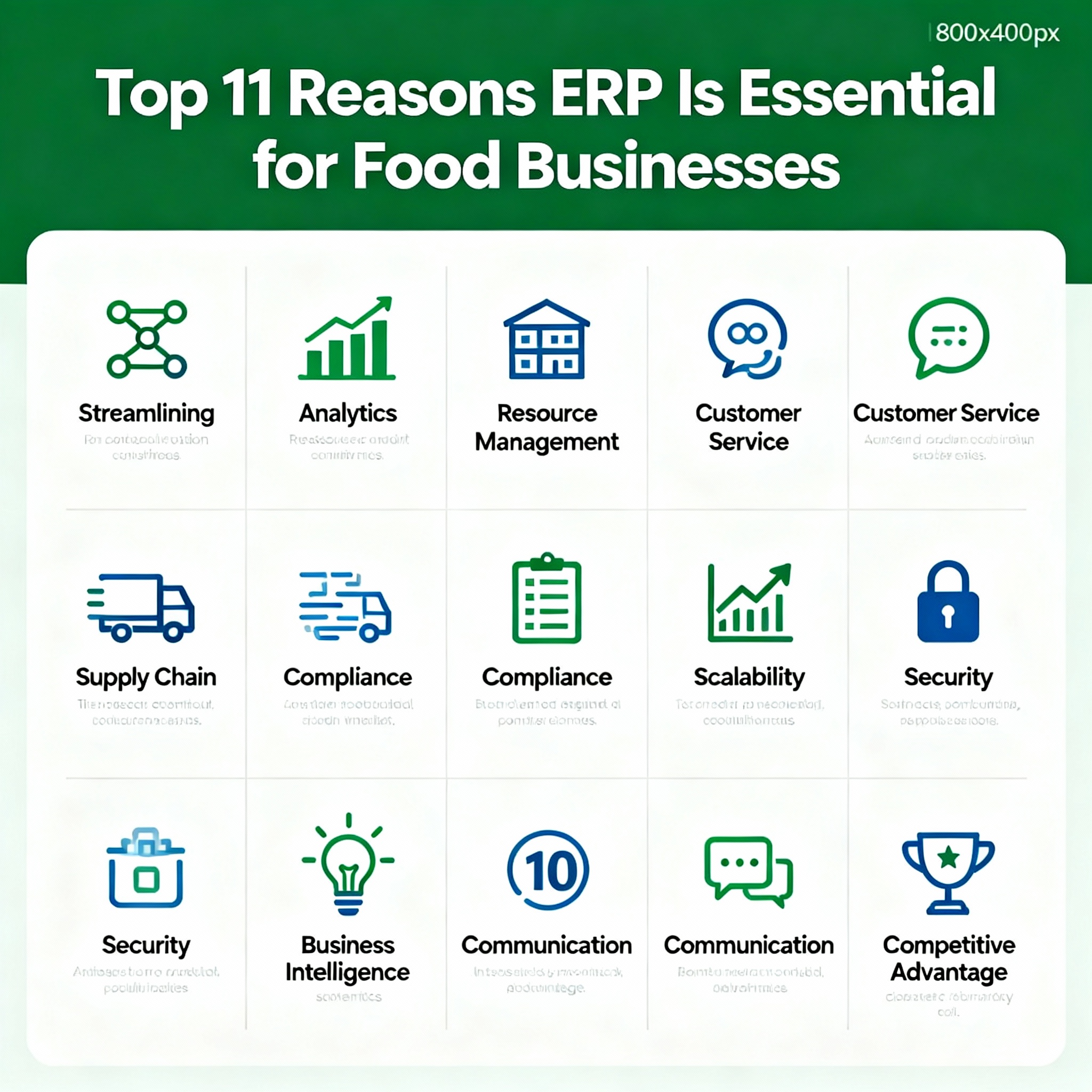 Why Is ERP Important for the Food Industry? - AgriERP
