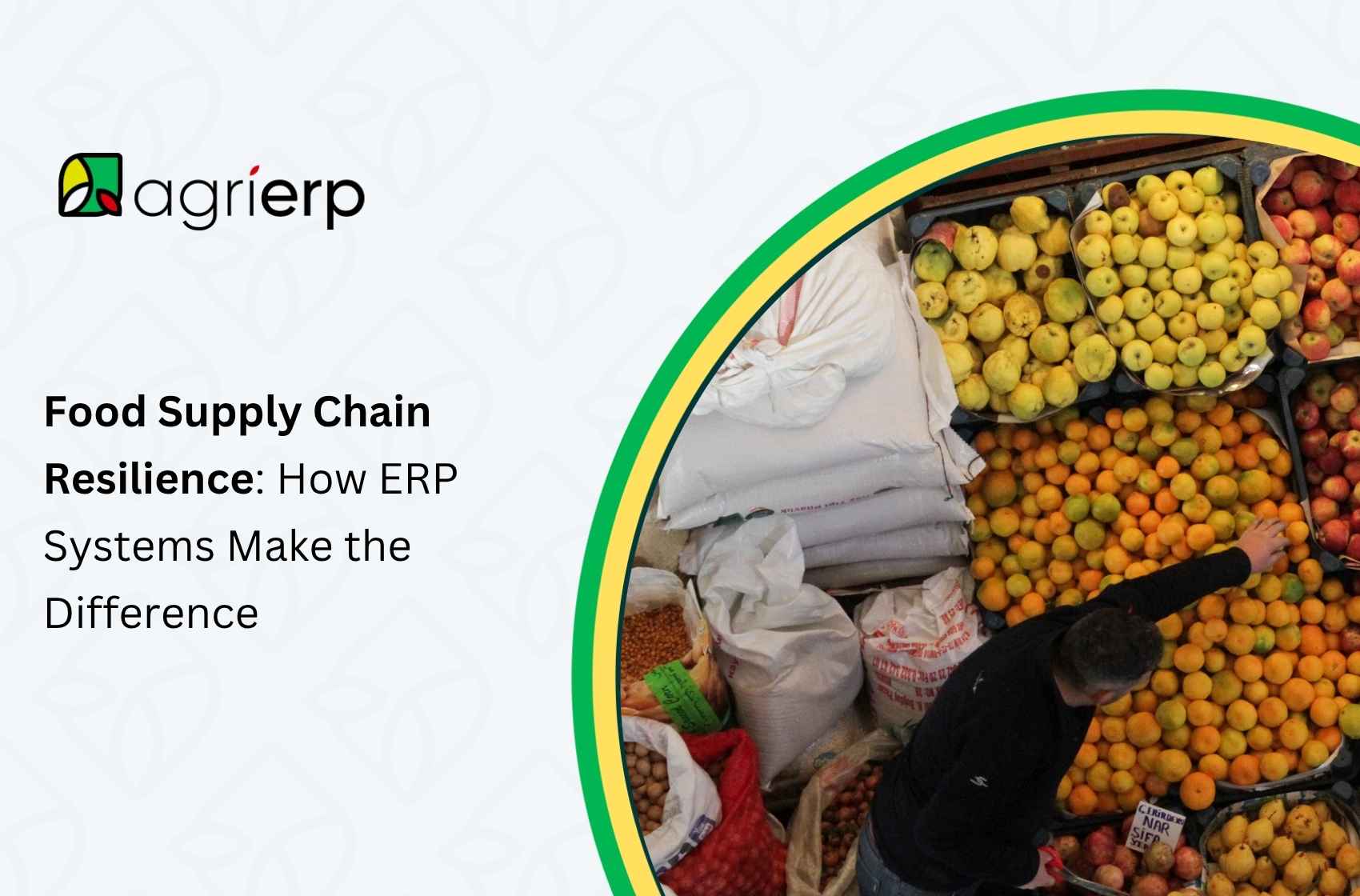How Can ERP Improve Food Supply Chain Resilience?